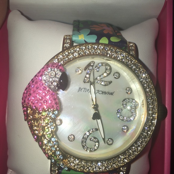 Betsey Johnson | Accessories | Betsey Johnson Parrot Watch | Poshmark